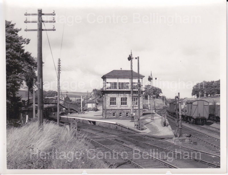 Black and white photograph of Reedsmouth Station - Images Database ...