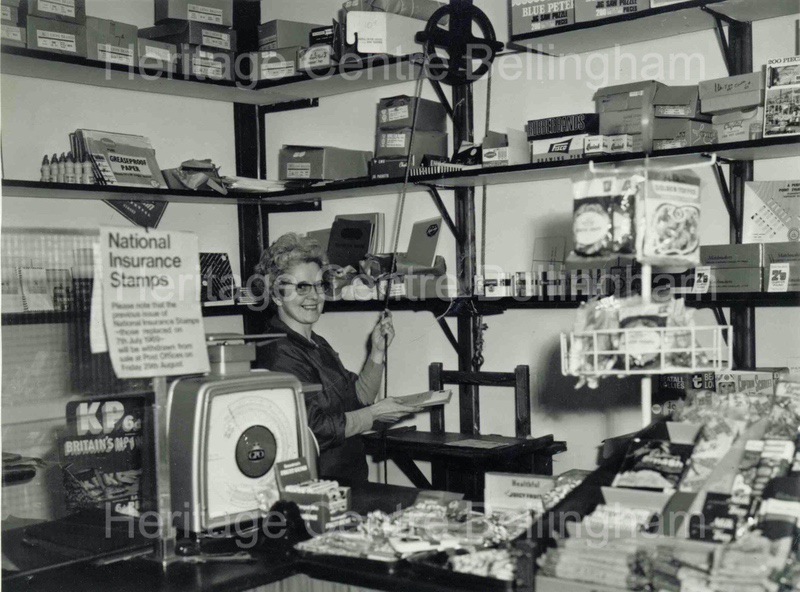 Bellingham, Post Office, interior, c.1970 - Images Database - The ...
