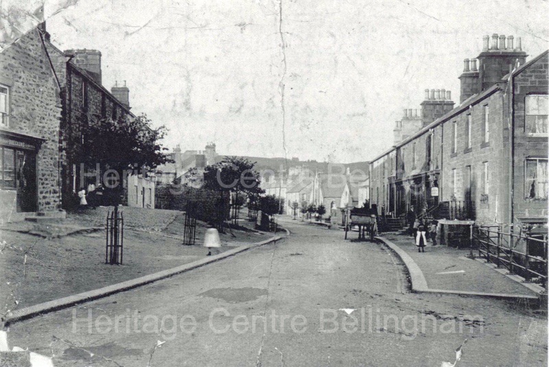 Bellingham, Front Street, showing Breckons' shop - Images Database ...